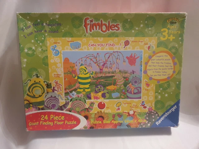 CBEEBIES BBC THE Fimbles Ravensburger Giant Finding Floor Jigsaw Puzzle ...