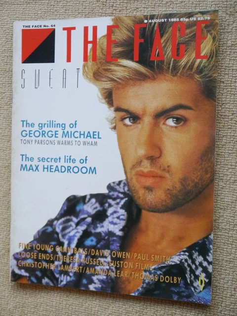 THE FACE MAGAZINE Vol.1 #64 August 1985 George Michael cover, interview ...