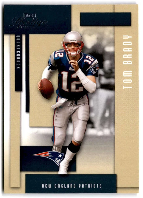2004 PLAYOFF PRESTIGE #85 TOM BRADY New England Patriots Football carte ... 2004 PLAYOFF PRESTIGE #85 TOM BRADY New England Patriots Football carte ...