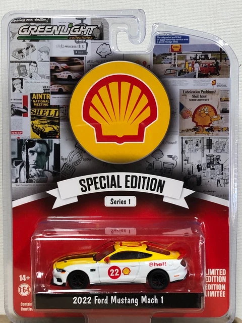 GREENLIGHT SHELL SPECIAL Edition - 2022 Ford Mustang Mach 1 $13.50 ...