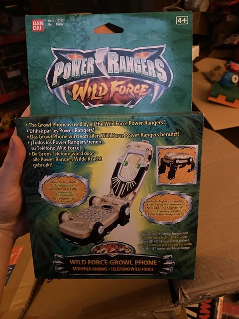 POWER RANGERS WILD Force Growl Phone Morpher £60.00 - PicClick UK