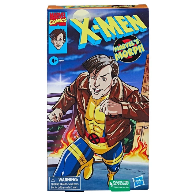HASBRO PULSE MARVEL Legends Vhs Packaging X-Men Morph Comics Version 6 ...