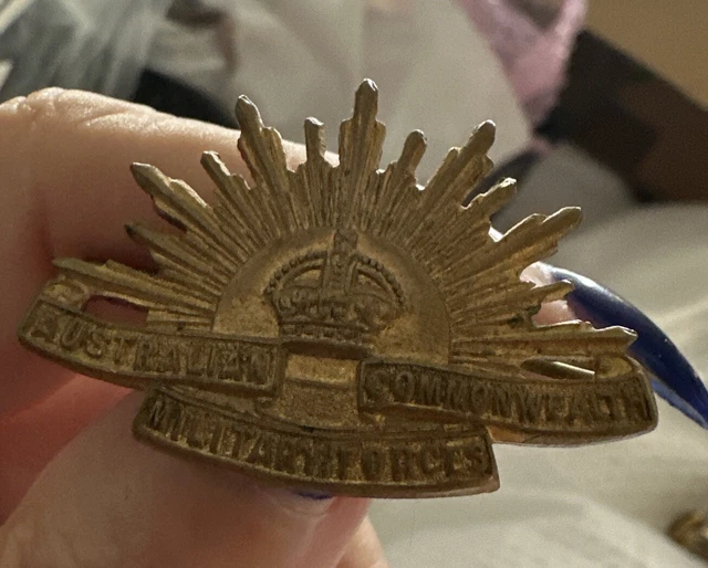 WW1/WW2 AUSTRALIAN COMMONWEALTH Military Forces General Service Rising ...