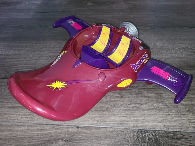 VINTAGE 1991 DISNEY Darkwing Duck Thunderquack Jet Plane incomplete No ...
