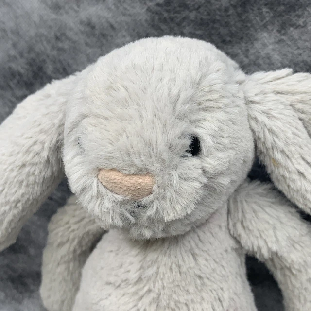 JELLYCAT SILVER GREY Bunny Rabbit Soft Toy - Small £13.99 - PicClick UK
