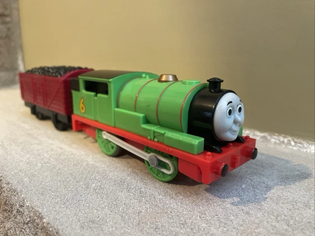 THOMAS & FRIENDS Talking 'PERCY' Trackmaster Train Locomotive 2009 ...