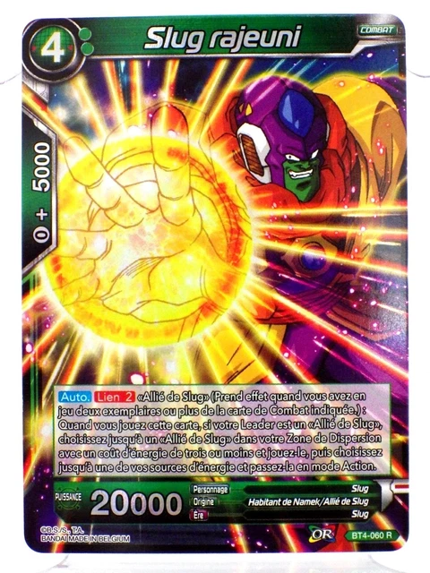 CARTE DBS BT4-060 R colossal warfare Dragon Ball Super Card Game +protège carte EUR 2,40 ...