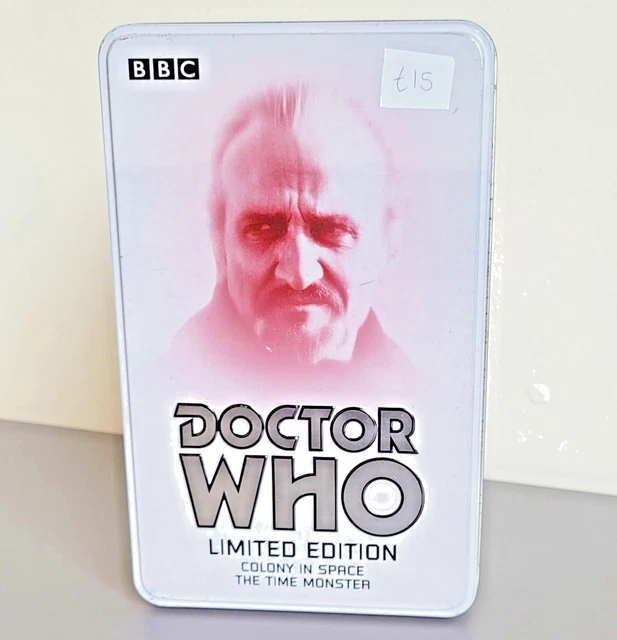 DOCTOR WHO MASTER Tin VHS Video Box Set Colony in Space & The Time ...