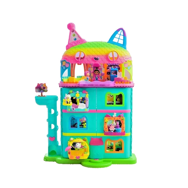 GABBY'S DOLLHOUSE CELEBRATION Playset Kids Doll House Toy with ...