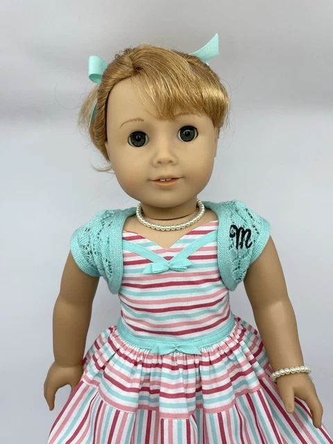 AMERICAN GIRL DOLL Maryellen Larkin 18" Original Outfit 2015 Historical ...