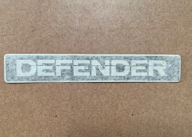 LAND ROVER ‘DEFENDER’ Front Decal/Sticker (OES) BTR 1045 X1 £18.50 ...