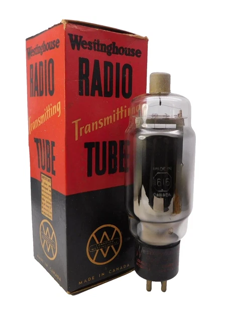 WESTINGHOUSE 1616 HALF Wave Rectifier Valve Tube NOS Boxed (V40) £12.00 ...
