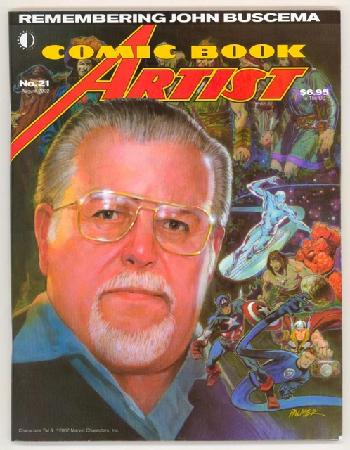 FUMETTI ARTIST #21 F, Adam Hughes, John Buscema, TwoMorrows Magazine ...