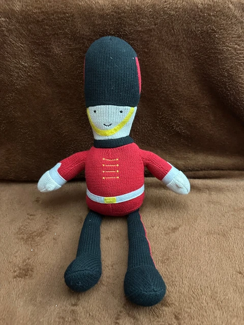 LITTLE WHITE COMPANY King's Queen's guard soft toy plush doll £19.95 ...