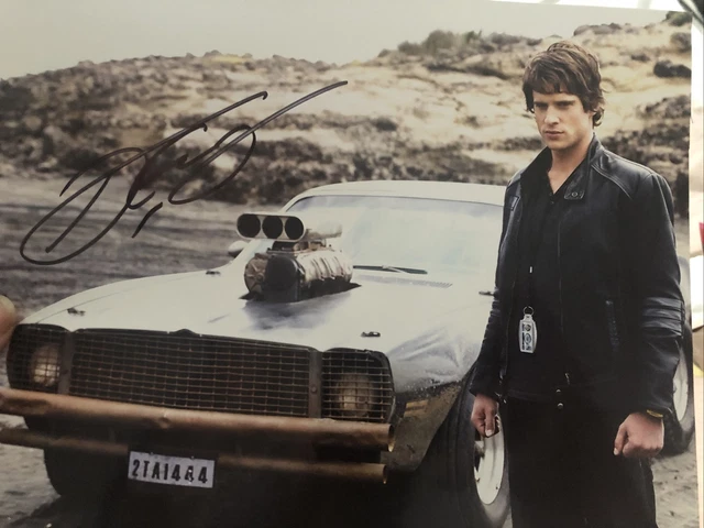 POWER RANGERS RPM Dan Ewing black ranger signed autograph £50.00 ...