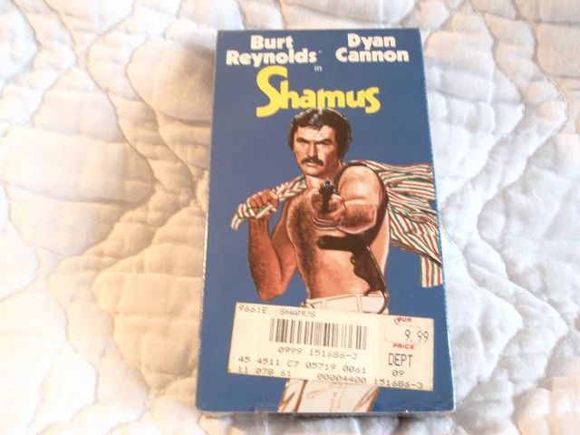 SHAMUS VHS NEW Burt Reynolds Dyan Cannon 70'S Action Comedy Crime Nyc ...
