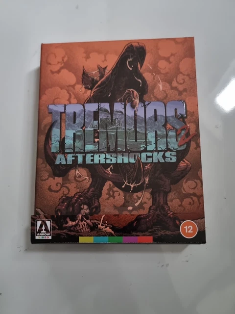 TREMORS 2: AFTERSHOCKS Limited Edition Poster + Booklet [12] 4K UHD Box ...
