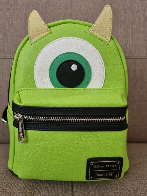 DISNEY PIXAR LOUNGEFLY Mini Backpack. Mike Monsters Inc. New with Tags ...