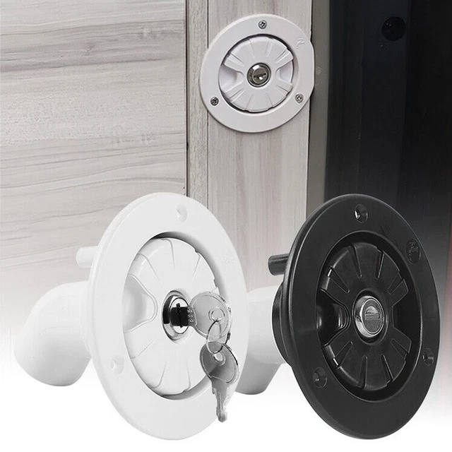 FRESH WATER LOCK Inlet Hatch Filler Cap Tank For Caravan Motorhome RV ...