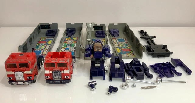 G1 VINTAGE TRANSFORMERS Optimus Prime Autobot Truck 1980s Takara Parts ...