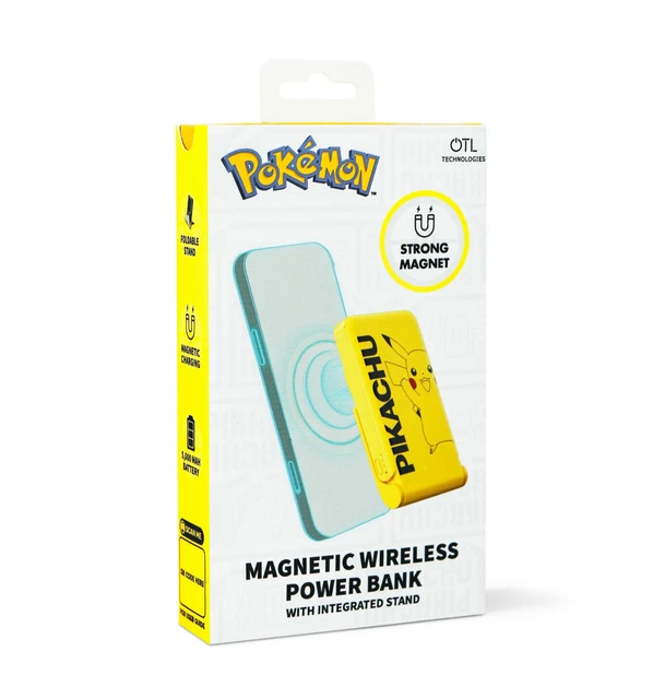 OTL POKEMON PIKACHU Magsafe Wireless Magnetic Power Bank Charging For ...
