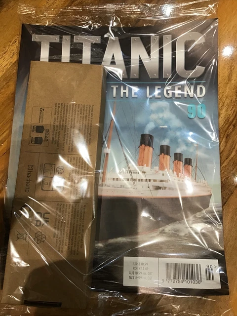 BUILD THE TITANIC SCALE 1:200 HACHETTE issue 90,collectors edition,Only Few Left £16.95 ...