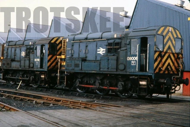 35MM SLIDE BR British Railways Diesel Loco Class 09 09006 Hither Green ...