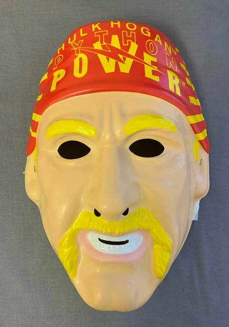 HULK HOGAN WCW Wwe Wf Wrestler Pvc Mask £12.22 - PicClick UK