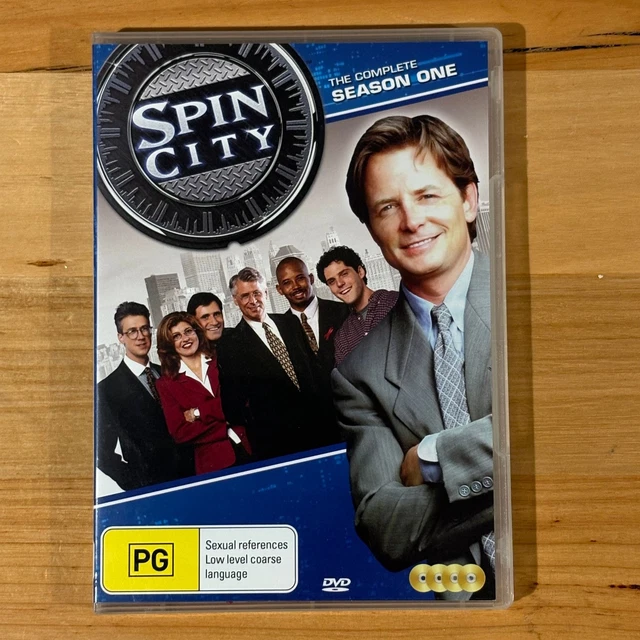 SPIN CITY COMPLETE Season One DVD Michael J. Fox 4-Disc NTSC 4 VGC $29. ...