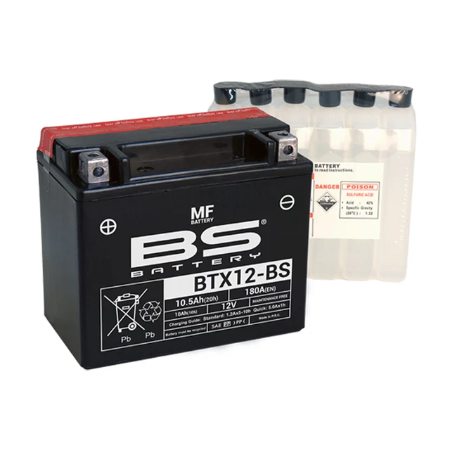 BATTERIA BXT12-BS BS PIAGGIO 125 for VESPA GTS 4T IE SUPER 2009-2013 CON EUR 51,70 - PicClick FR