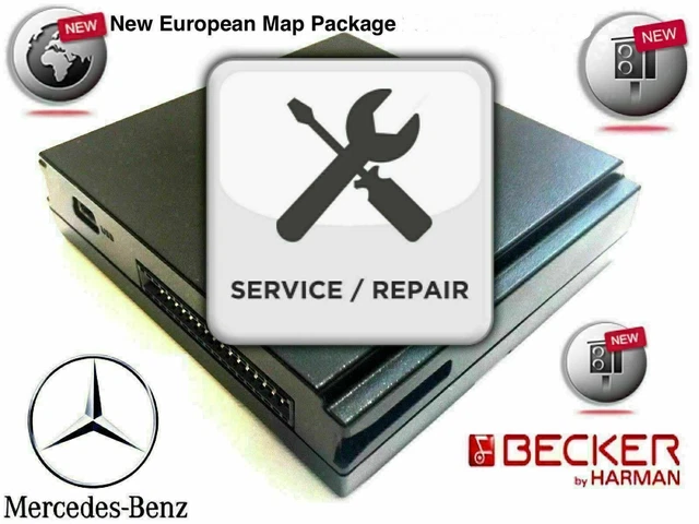 BECKER MAP PILOT Repair Service Mercedes GPS Navigation Module EUR 93 ...