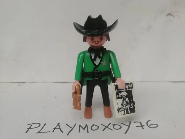 PLAYMOBIL. BOUTIQUE PLAYMOXOY76. Figurine Shérif De L'ouest Ref. 3060 ...