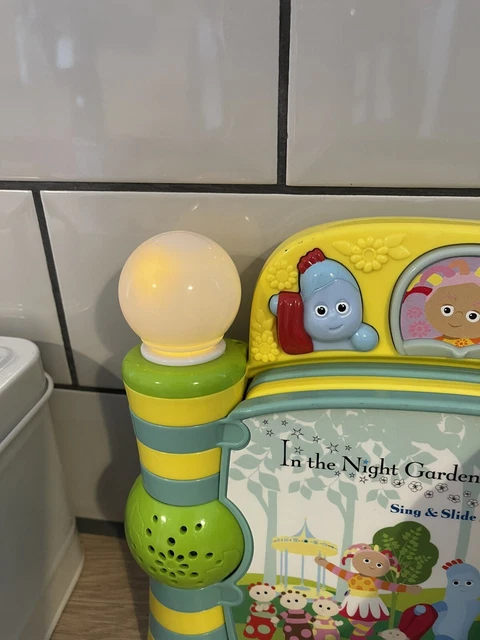 RARE VTECH IN The Night Garden Sing & Slide Musical Book With Lights ...