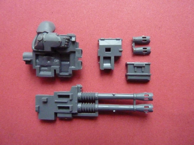 SPACE MARINE TARTAROS Terminator REAPER AUTOCANNON - Burning of ...