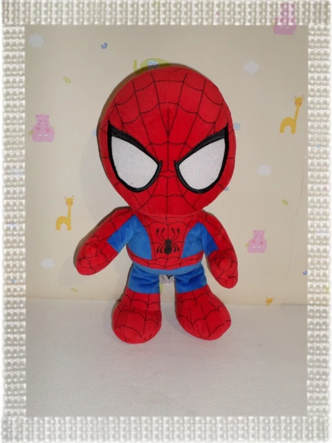 ㉓ - PELUCHE Doudou Spiderman Super Héros MARVEL PTS 31 CM EUR 14,90 ...