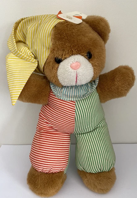 VINTAGE WOOLWORTHS BEDTIME Teddy Bear Soft Toy 14” £24.99 - PicClick UK