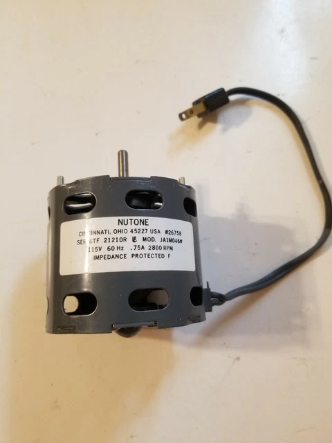 VINTAGE 1960’S NUTONE Exhaust Fan Motor Mod JA1M046# New EUR 77,22 ...