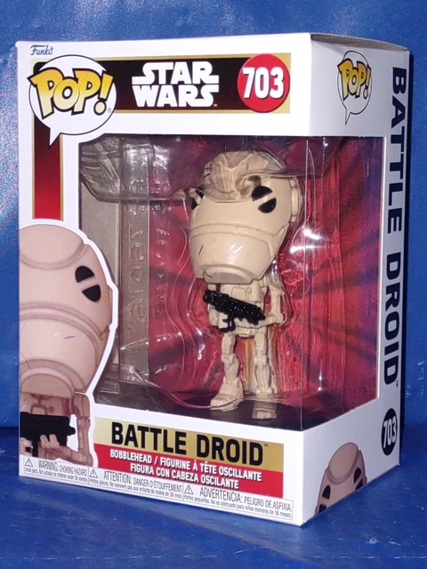 STAR WARS: EPISODIO I Phantom Menace Battle Droid Funko Pop! Figura ...