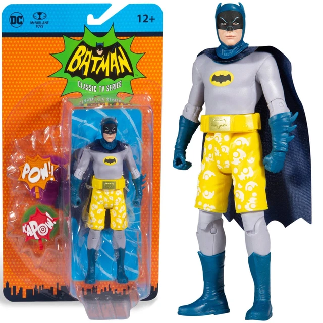 BATMAN CLASSIC TV Series Figurine Batman In Swim Shorts MCFarlane Toys ...