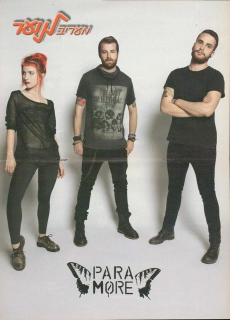 PARAMORE HAYLEY WILLIAMS /Adele Israeli Magazine POSTER Centerfolds ...