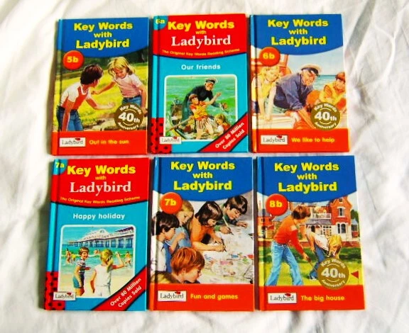 6X LADYBIRD KEY Words Reading Scheme HB 2000 Mixed Books 5 to 8 £8.99 ...