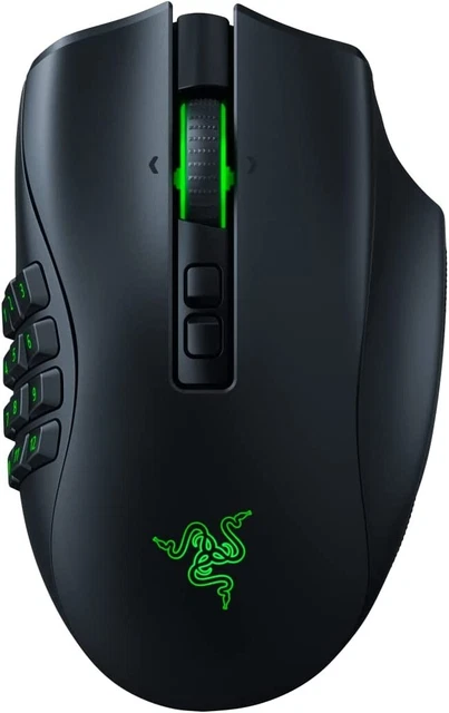 RAZER NAGA PRO - Black Modular Wireless Gaming Mouse £66.99 - PicClick UK