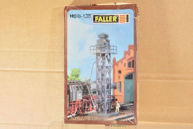 FALLER B-138 HO SCALE STEAM LOCOMOTIVE WATER FILLING TOWER MODEL KIT nq ...