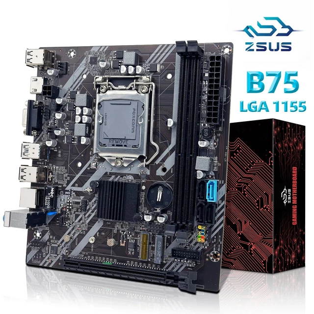 CARTE MÈRE PROCESSEUR CPU Intel LGA 1155 Core i7 i5 i3 RAM DDR3 Wifi ...