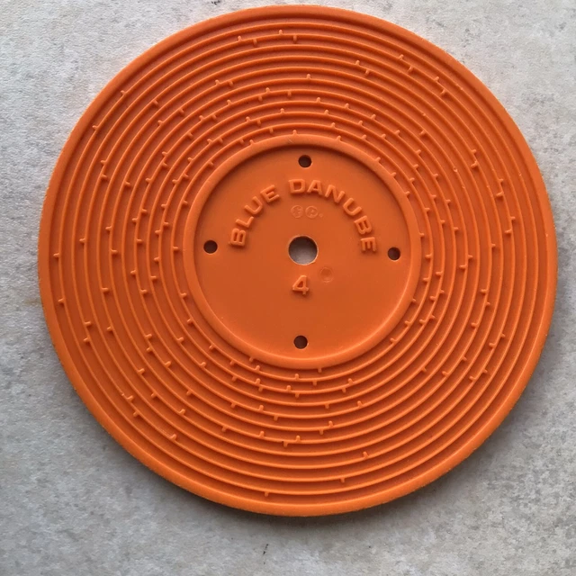 VINTAGE FISHER PRICE Record No4, Blue Danube (orange) £4.50 - PicClick UK