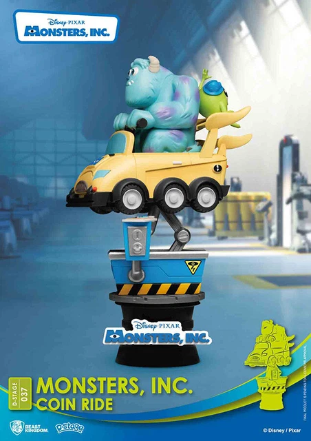 D-STAGE MONSTERS INC Coin Ride Beast Kingdom Disney Pixar Diorama EUR ...