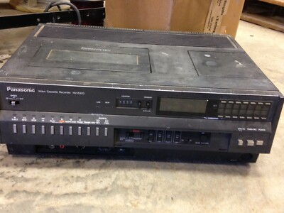 VINTAGE PANASONIC OMNIVISION VI VHS PV-1200 VHS / VCR TOP LOADER, VERY ...