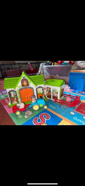 ELC HAPPYLAND FARM with Sounds COMPLETE SET with Tractor, Animals and ...