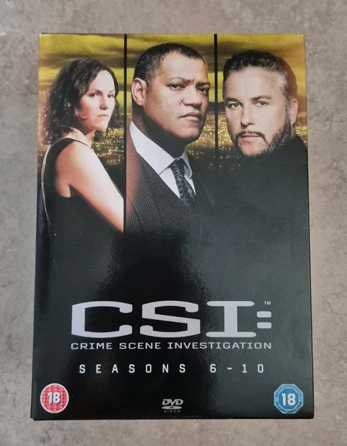 CSI CRIME SCENE Investigation - Seasons 6-10 - DVD £32.00 - PicClick UK