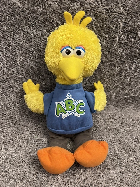 HASBRO 2010 SESAME Street Rockin’ Abc Big Bird 14” Talking/Singing ...